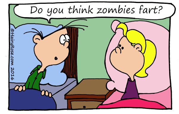 Do Zombies Fart? – H. Rose Cartoons