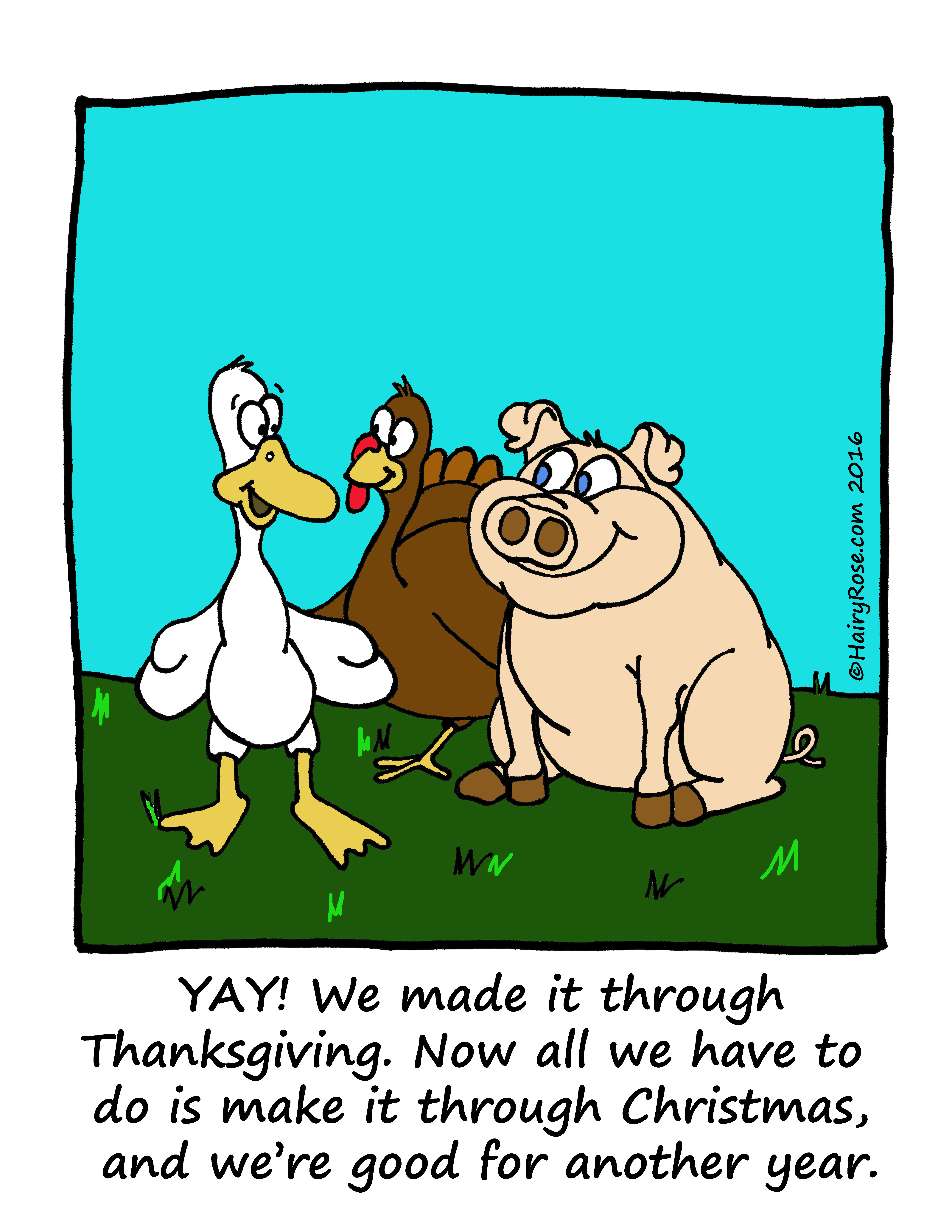 Holiday Cartoons – H. Rose Cartoons