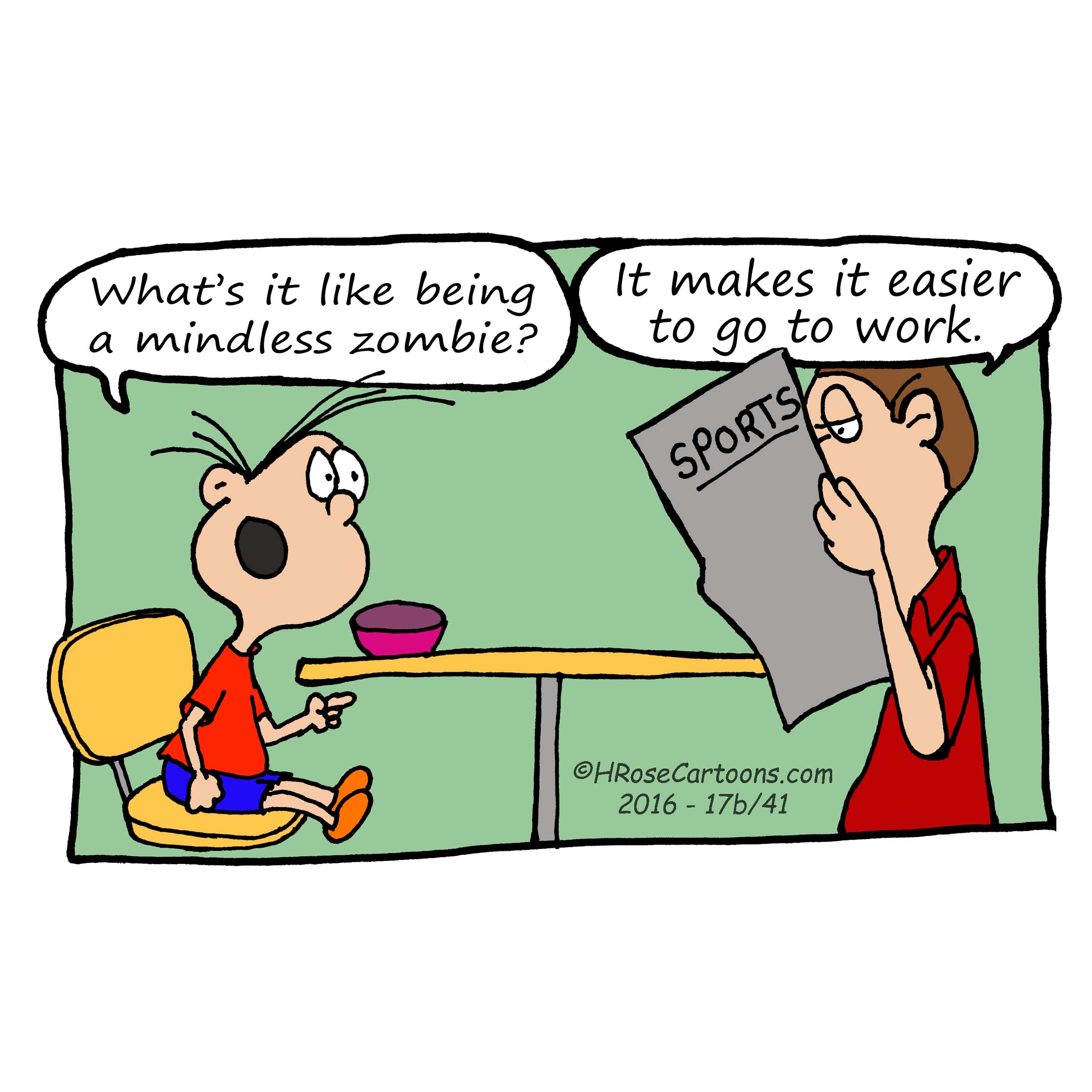 Free Comic Book! – H. Rose Cartoons